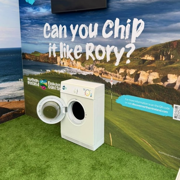 British Open 2025: Fans can try Rory McIlroy's famed washing machine ...