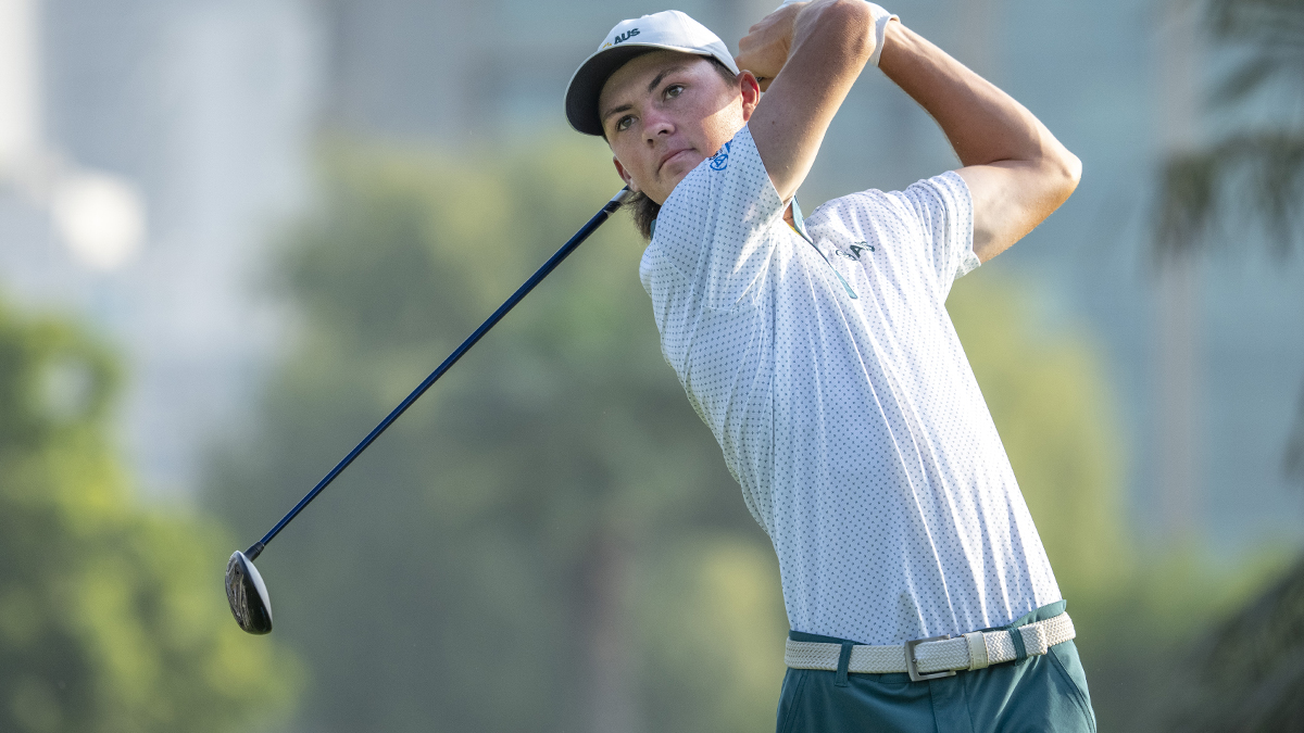 Asia-Pacific Amateur: Aussie Billy Dowling takes share of the first ...