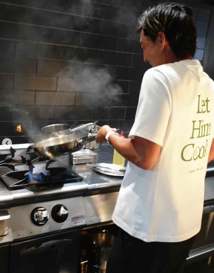 Just when you thought Min Woo Lee had it all, he drops his own clothing ...